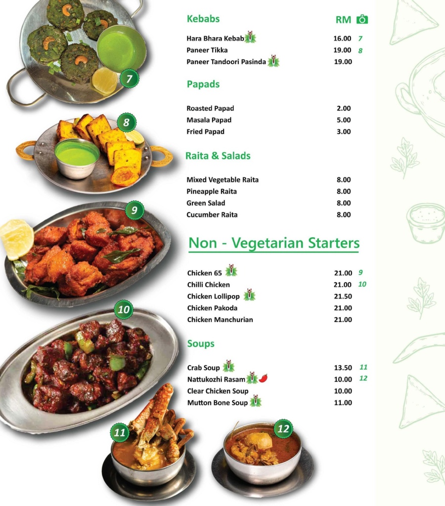 Menu - Betel Leaf