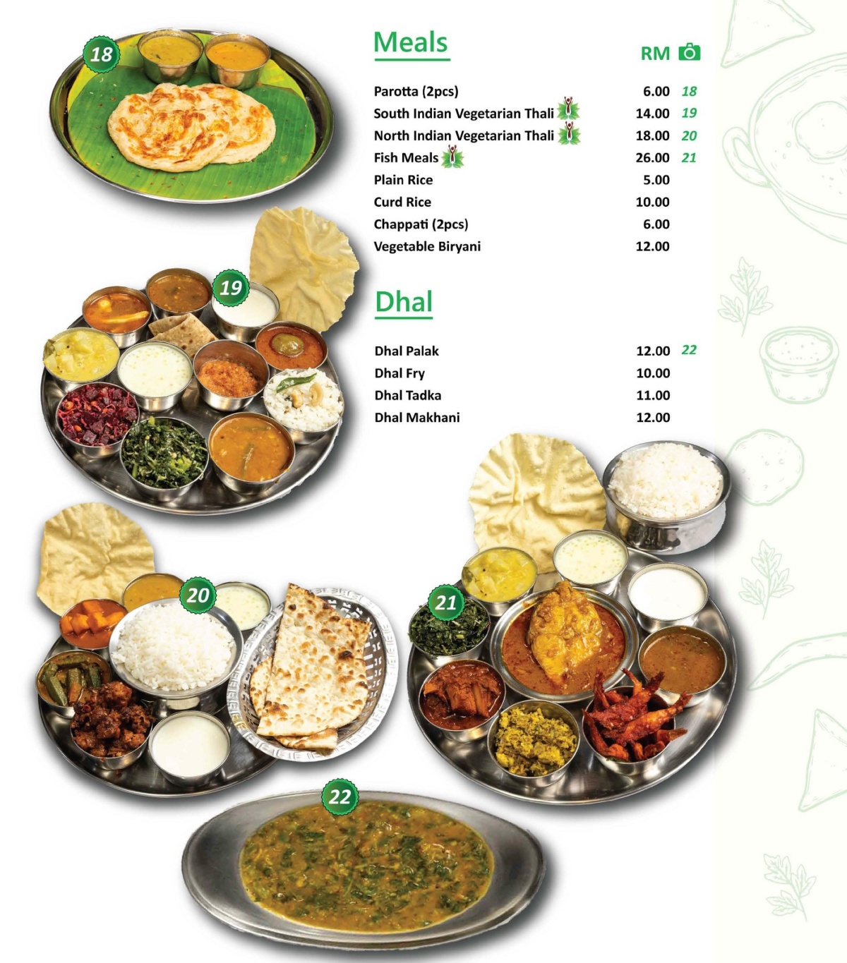 Menu - Betel Leaf