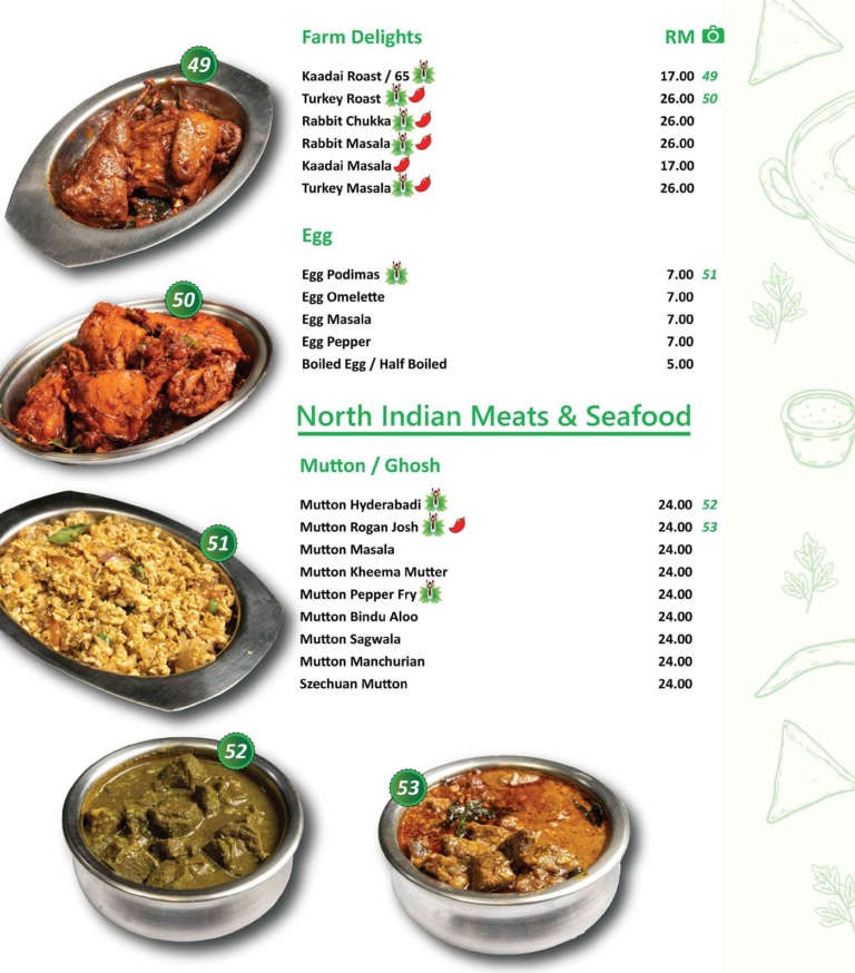 Menu - Betel Leaf