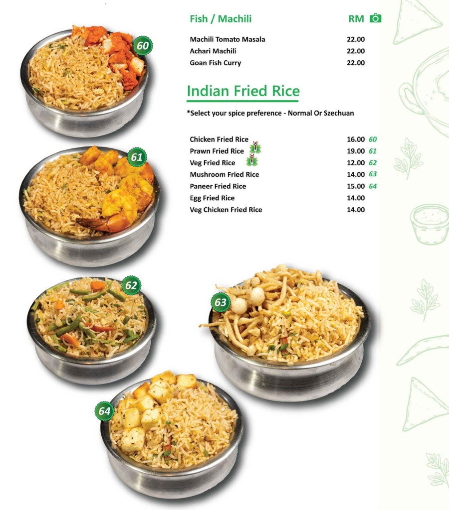 Menu - Betel Leaf